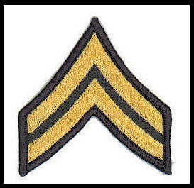 Army Rank/Insignia Enlisted-E4 CPL Female Dress Green