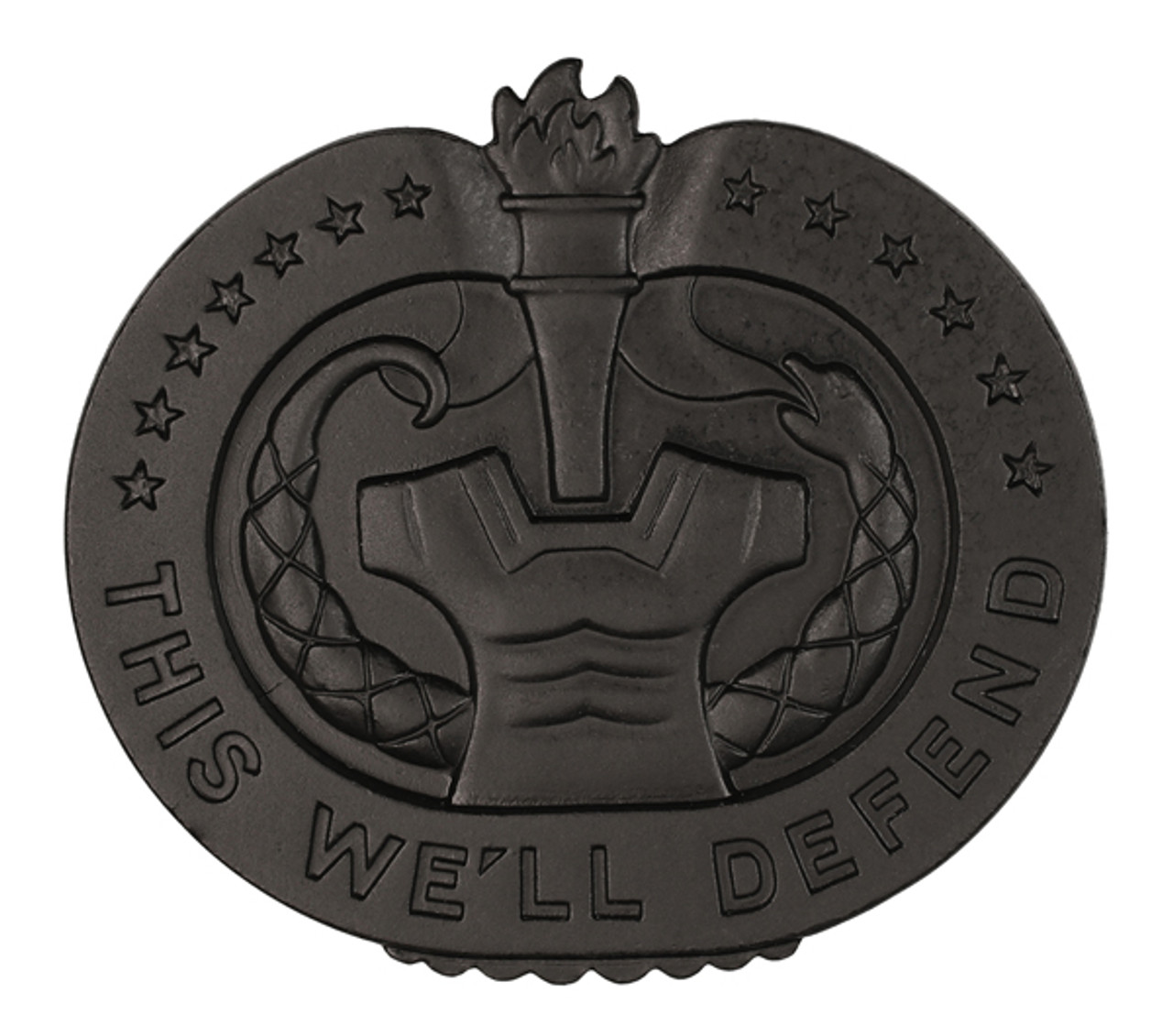Qualification Badge Drill Instructor Subdued Metal Pin On