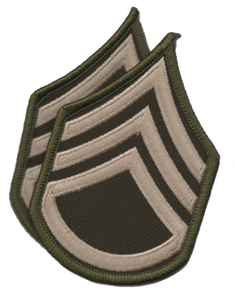 Rank-SFC E7, Sergeant First Class-AGSU (Pinks & Greens), Male