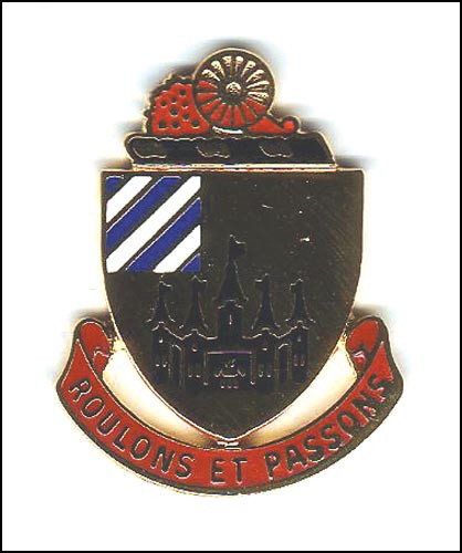 Crest-92nd Engineer Battalion, 92, 92nd, GLORIA AD CAPUT VENIRE