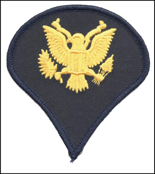 Rank-SPC E4, Specialist-Dress Blue, Female