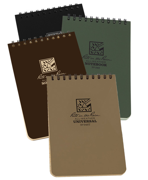 Note Pad - 4" x 6" All-Weather Spiral