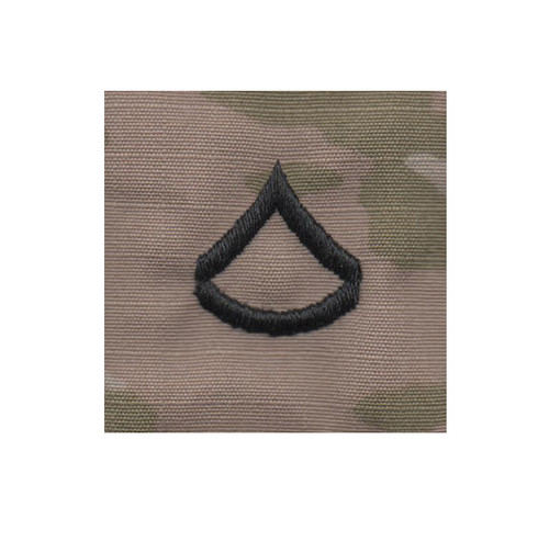 Rank-PFC E3, Private First Class-2"x2" OCP (Single) Sew-On