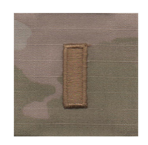Rank-2LT, Second Lieutenant -2"x2" OCP (Single) Sew-On