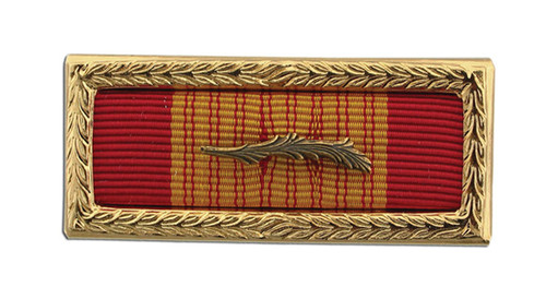 Unit Citation with Frame - Republic of Vietnam Gallantry Cross with Palm