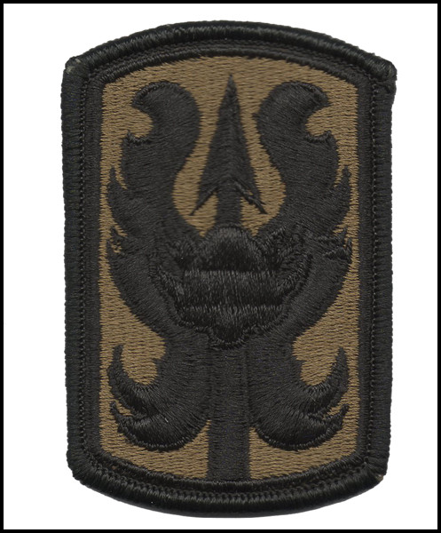 Patch - 199th Infantry Brigade - OCP with hook fastener