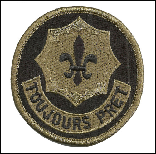 Patch-2nd Cavalry Regiment-OCP with hook fastener
