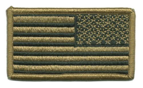 Patch-U.S. Flag-OCP Reverse with hook fastener