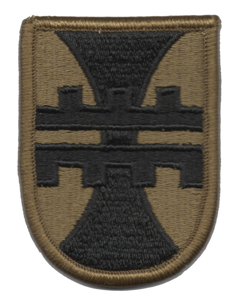 Patch-412th Engineer Brigade-OCP with hook fastener