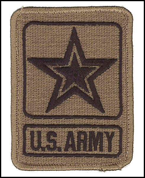 Patch - U.S. Army Star Logo - OCP with hook fastener