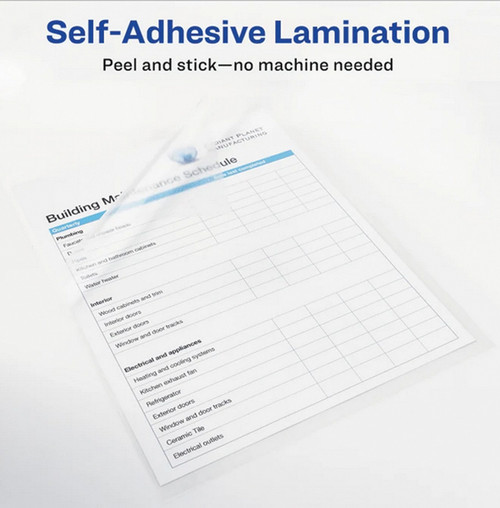 Laminating Sheets -9 " x 12" 10 pack