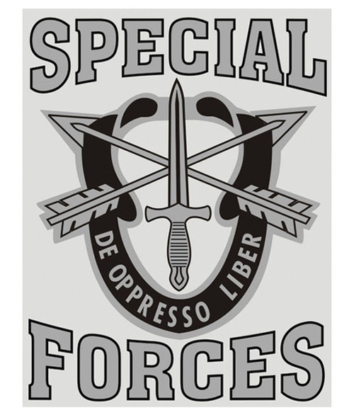 Special Forces Decal
