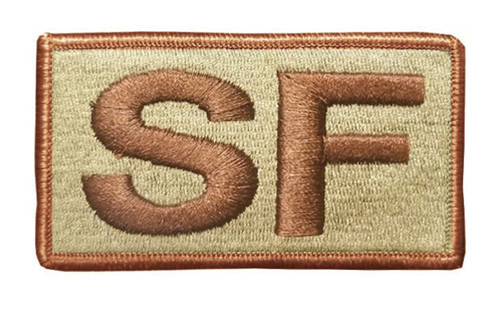 Air Force Patch-SF Brassard-OCP with hook fastener