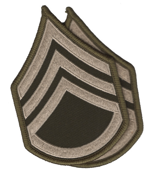 Male Rank-SSG E6, Staff Sergeant-AGSU (Pinks & Greens)