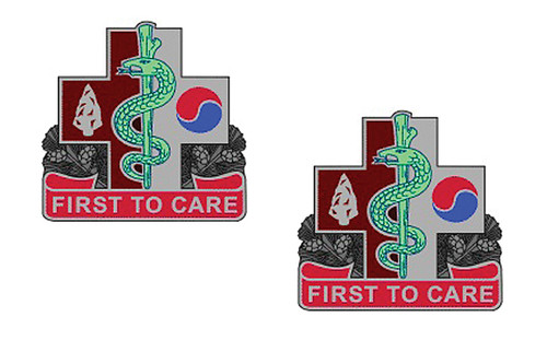Crest-14th Field Hospital- Pair