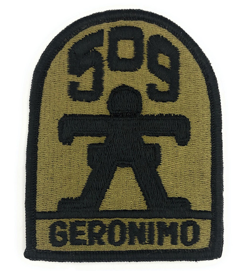 Patch-509th Infantry Geronimo-OCP with hook fastener