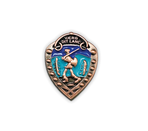 Badge-Stabrite Norwegian Footmarch Bronze