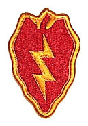 Patch-25th Infantry Division-Dress with Hook Fastener