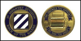 Challenge Coin-3rd Infantry Division