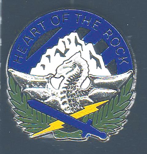 Crest-3rd Sustainment Brigade, 3, 3rd, HEART OF THE ROCK