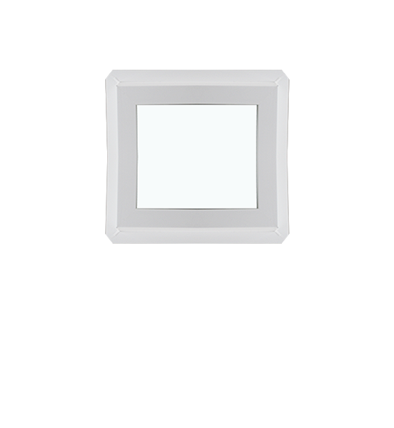 Fixed 16" x 16" Square Window with Tempered Glass