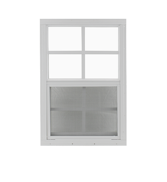 Vertical Slider 36" x 36" Window with Tempered Glass