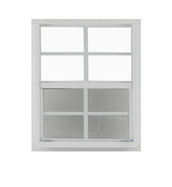 Vertical Slider 36" x 36" Window with Tempered Glass