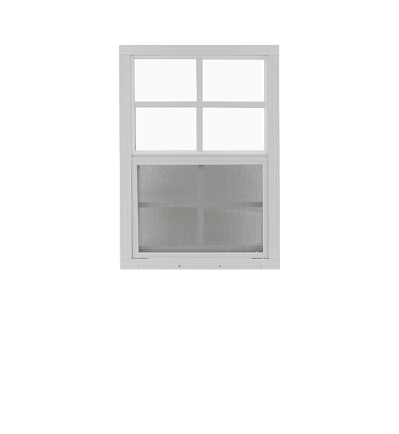 Vertical Slider 12" x 18" Window with Tempered Glass