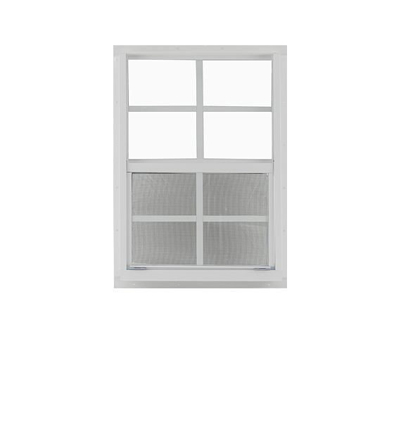 Vertical Slider 12" x 18" Window with Tempered Glass