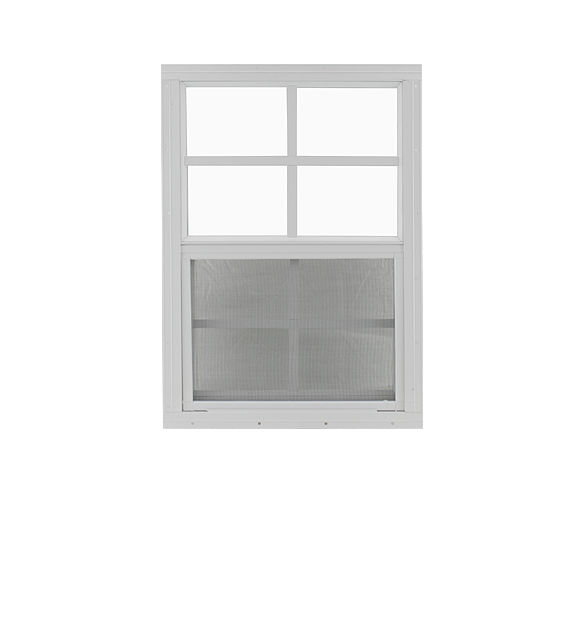 Vertical Slider 30" x 36" Window with Tempered Glass