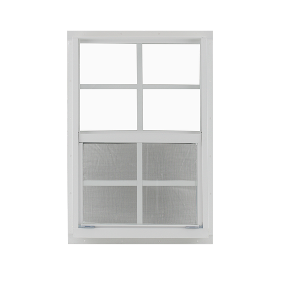 Vertical Slider 36" x 36" Window with Tempered Glass