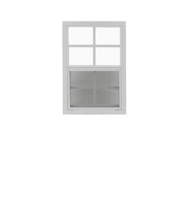 Vertical Slider 12" x 18" Window with Tempered Glass