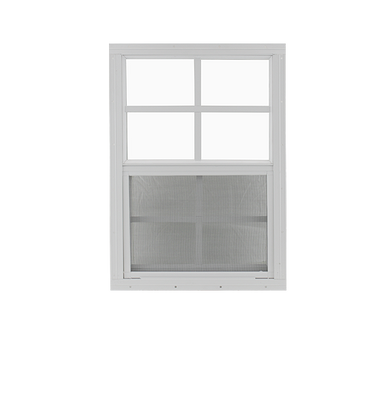 Vertical Slider 20" x 30" Shed Window with Tempered Glass