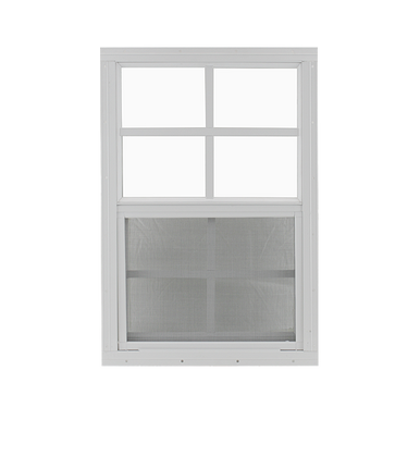 Vertical Slider 24" x 36" Window with Tempered Glass