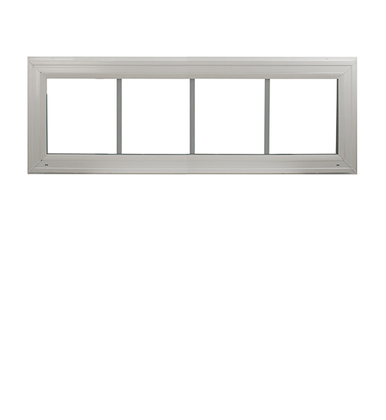 Transom Window 48" x 12" Double Pane Standard Glass Clear