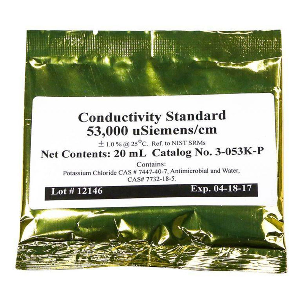 Neptune Systems Conductivity Calibration Solution - 53000 Microsiemens ...