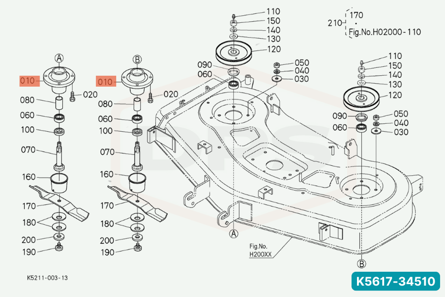 K5617-34510 HOLDER