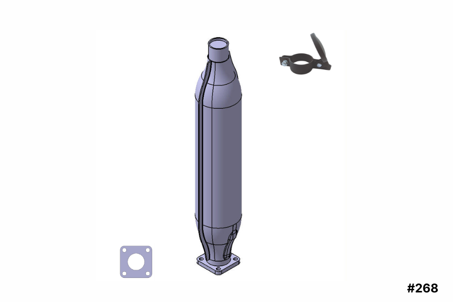 16617-12002 MUFFLER KIT