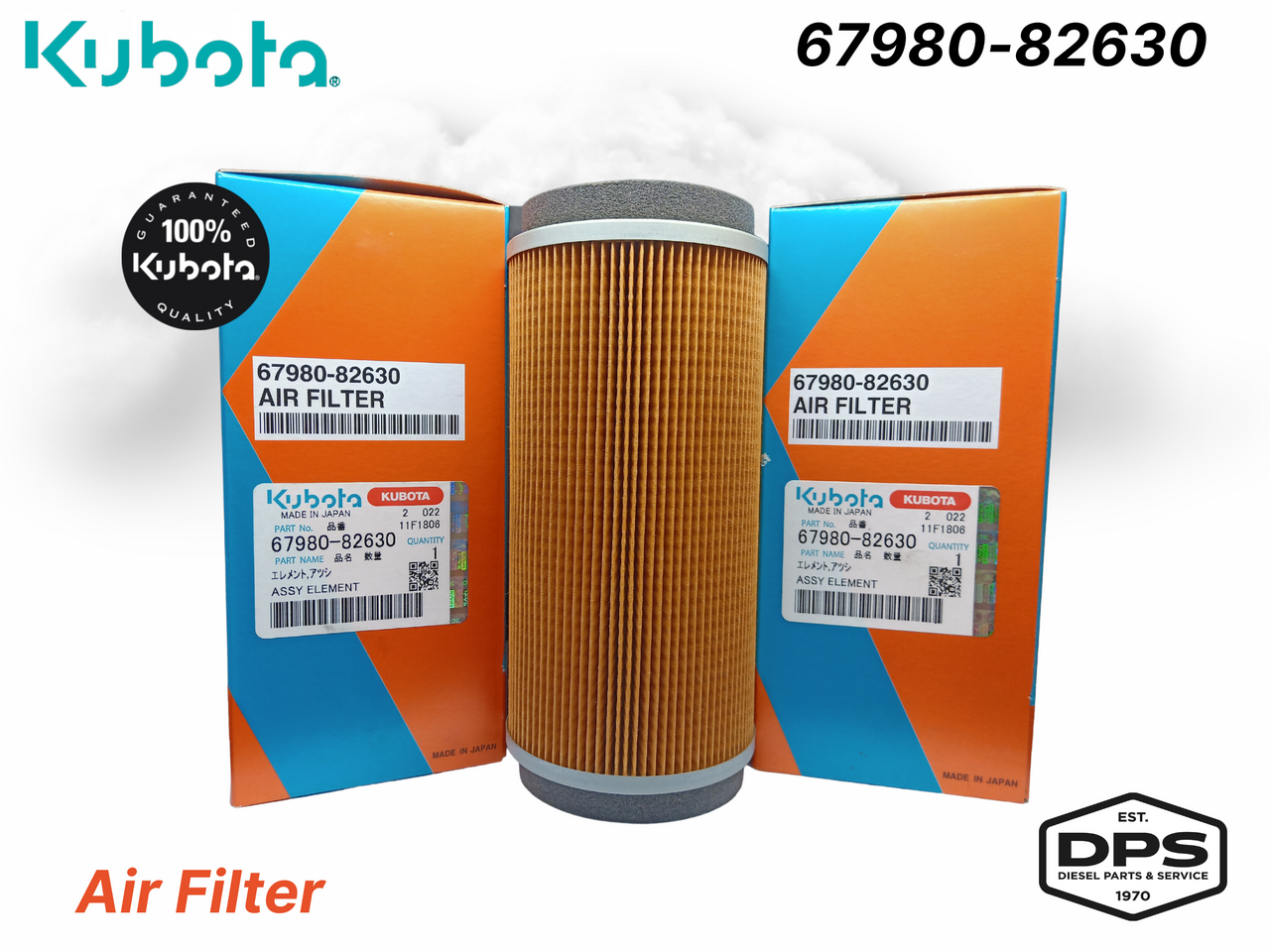 67980-82630 FILTER - Diesel Parts Service