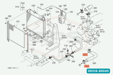 09318-89045 CLAMP