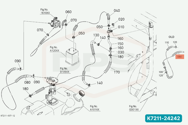 K7211-24242 HOSE
