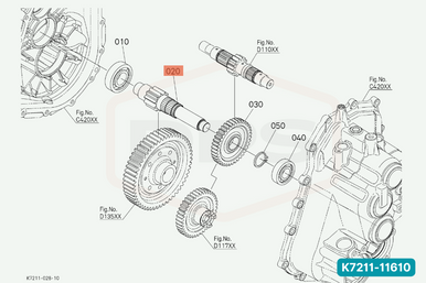 K7211-11610 SHAFT