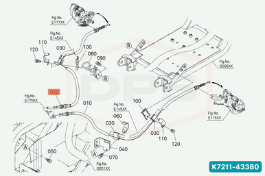 K7211-43380 CABLE