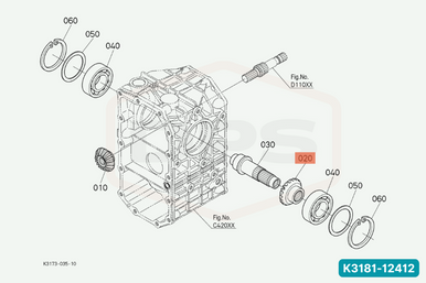 K3181-12412 GEAR