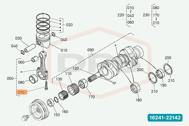16241-22142 BOLT (CONNECTING ROD)