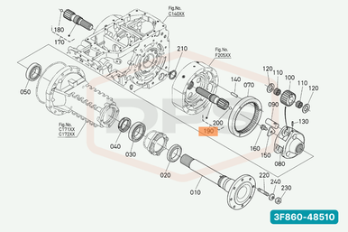 3F280-48510 SHAFT