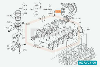 1G772-24100 GEAR