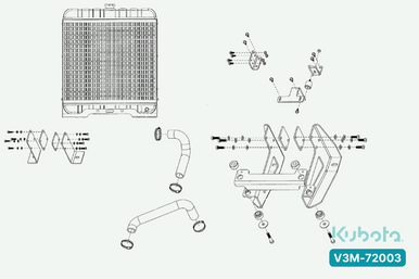 V03M-72003 RADIATOR KIT