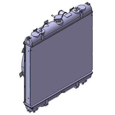1K583-72062 RADIATOR - Diesel Parts Service