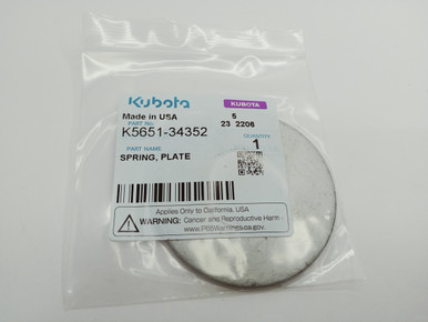 K5651-34352 SPRING PLATE